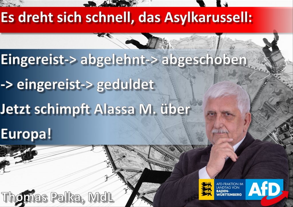 Asylchaos! – Thomas Palka, MdL