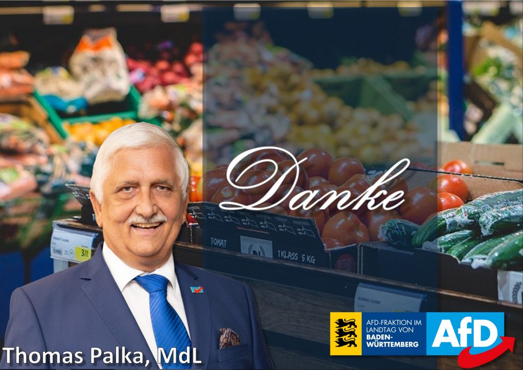 Danke! – Thomas Palka, MdL