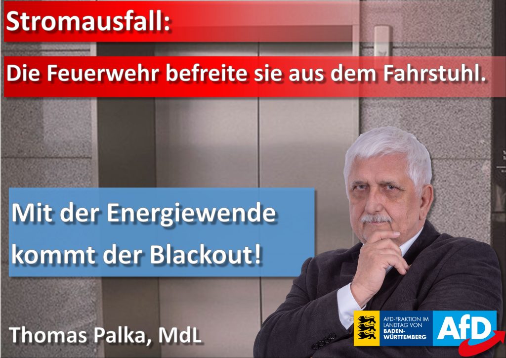 Vorgeschmack auf den Blackout – Thomas Palka, MdL