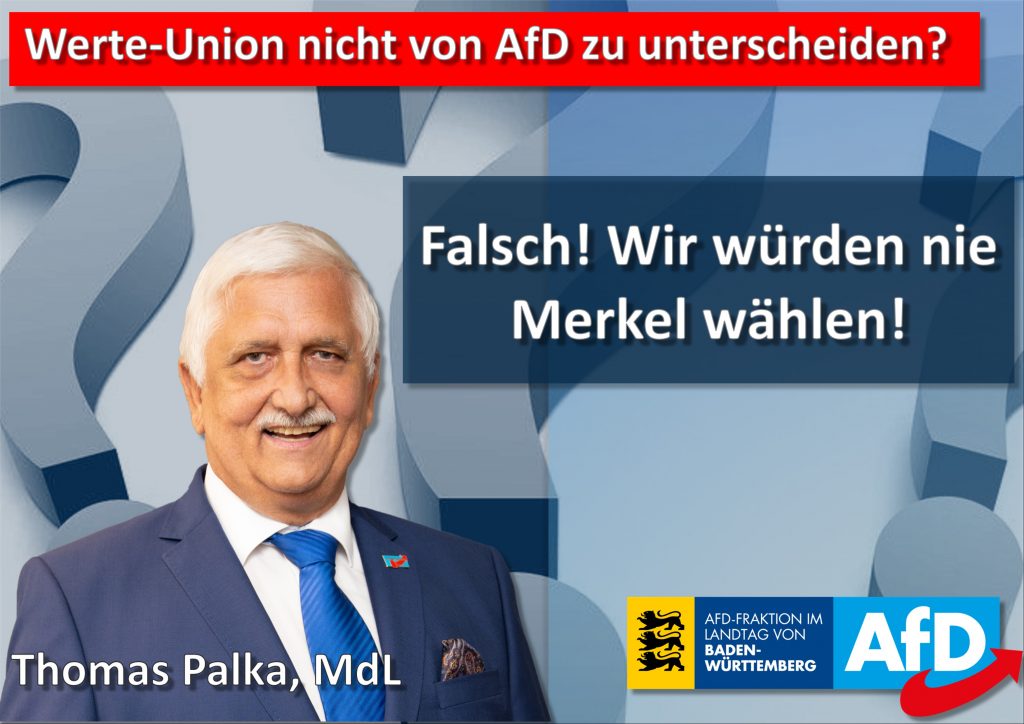 Werte-Union und AfD sind gleich? – Thomas Palka, MdL