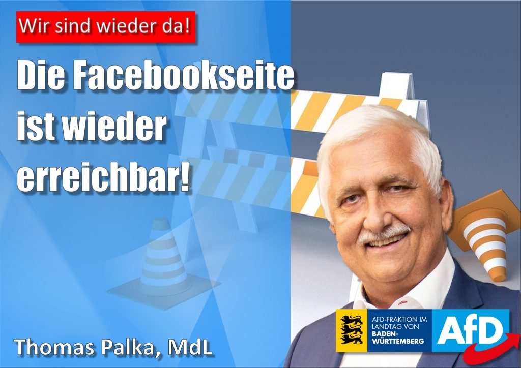 Wir sind wieder da! – Thomas Palka, MdL