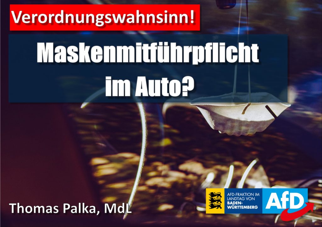 Thomas Palka, MdL – Abgeordneter des Landtages von Baden-Württemberg